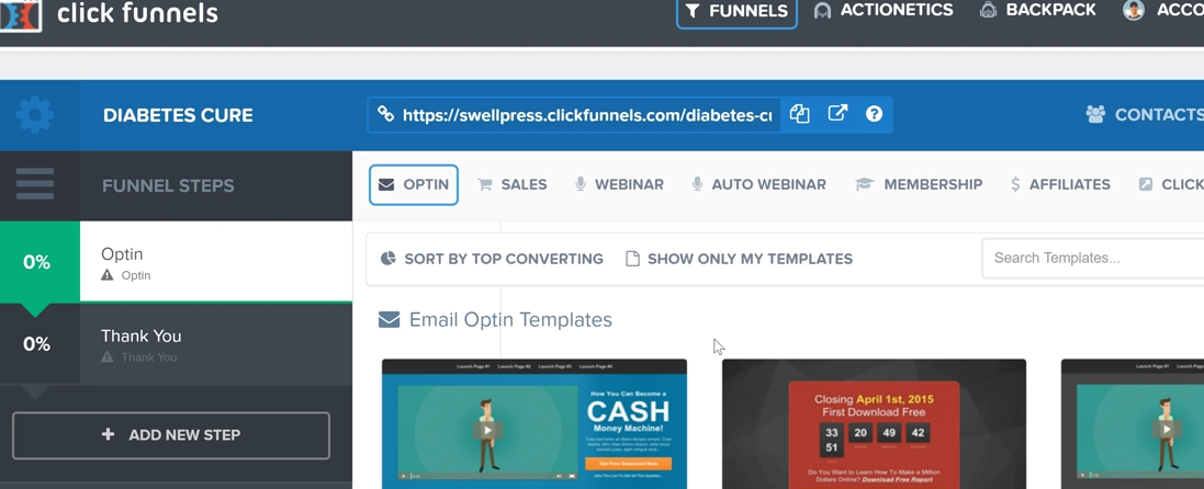 Build Affiliate Marketing Funnels with Clickfunnels Fast - DIY Sales Funnel